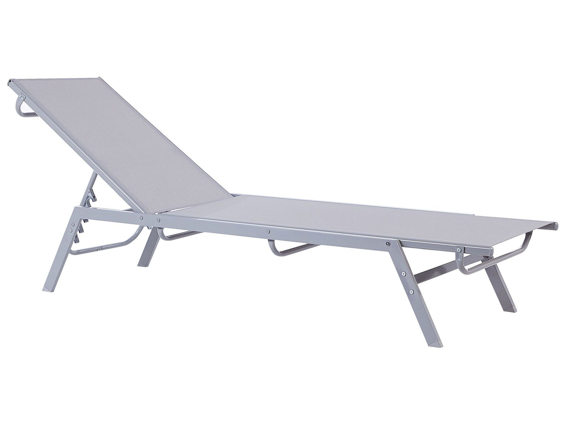 Steel Reclining Sun Lounger Grey Hendrickson – SOOXOS, Unit 13 Roding ...
